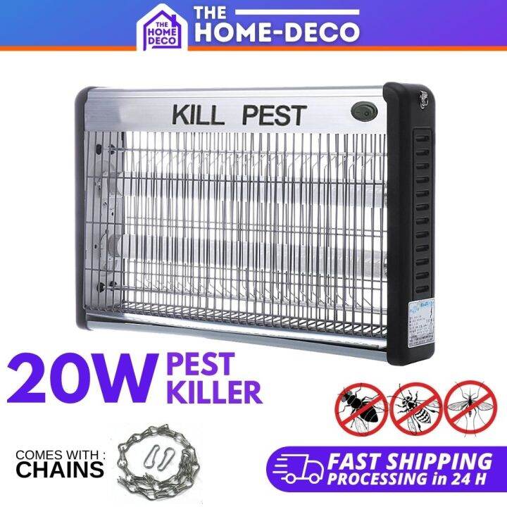 Electric Pest Killer 20W / 30W / 40W UV Lamp Flying Fly Insect Killer ...