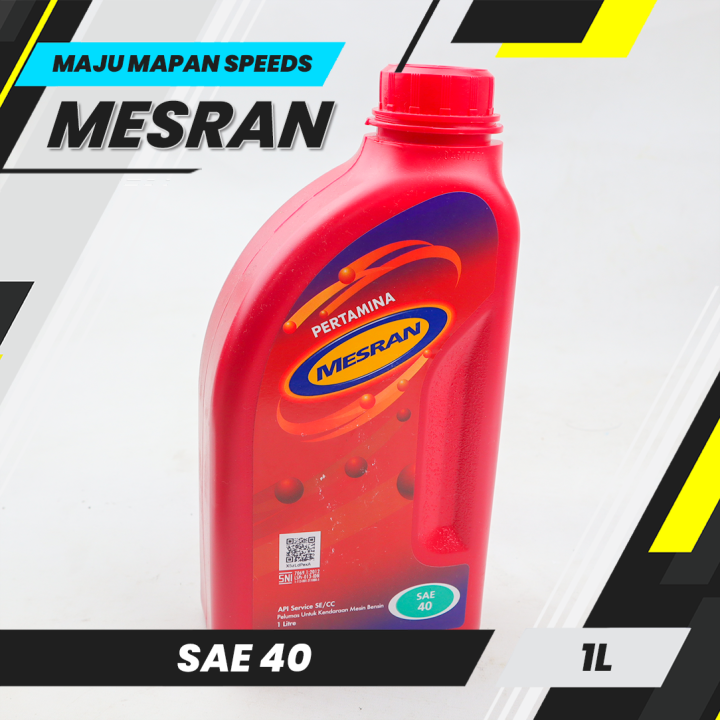 Oli Mesran SAE 40 1L / oli mesin mesran sae 1liter | Lazada Indonesia