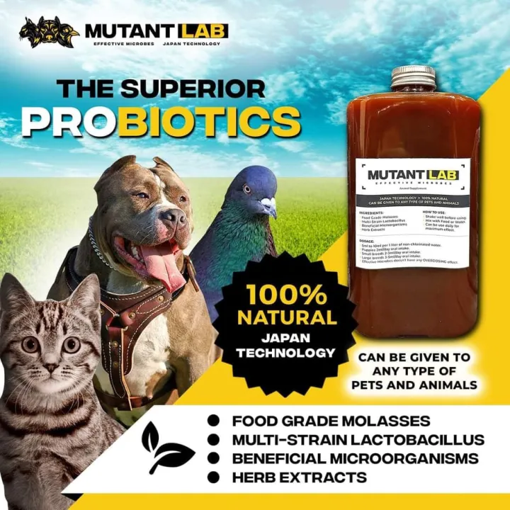 Mutant Lab (The Superior Probiotics) Animal Supplement | Lazada PH