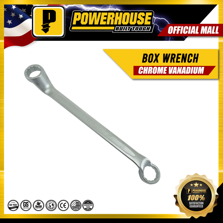 POWERHOUSE Box Wrench Chrome Vanadium SOLD PER PIECE PHHT | Lazada PH