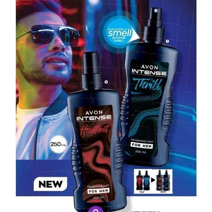 Avon Intense Fragrance Mist for Men 250ml | Lazada PH
