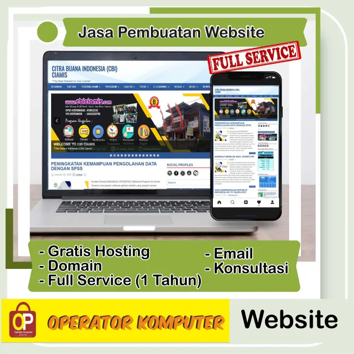 Jasa Pembuatan Website dan Full Service | Lazada Indonesia