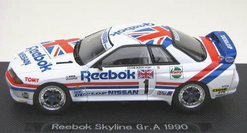 [ของแท้100% จากญี่ปุ่น] NISSAN SKYLINE GT-R R32 Gr A REEBOK -1/43 EBBRO 44160 | Lazada.co.th