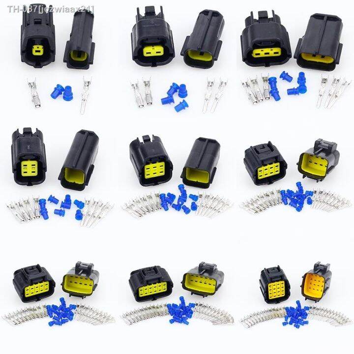 ஐ☇ 1 sets 1/2/3/4/6/8/10/12/16 Pin Way Waterproof Wire Connector Plug ...