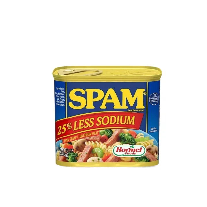 Hankering for SPAM Less Sodium Luncheon Meat 340G | Lazada PH