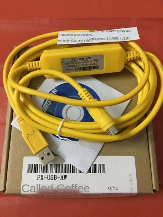 The second generation yellow programming cable Mitsubishi FX3U ...
