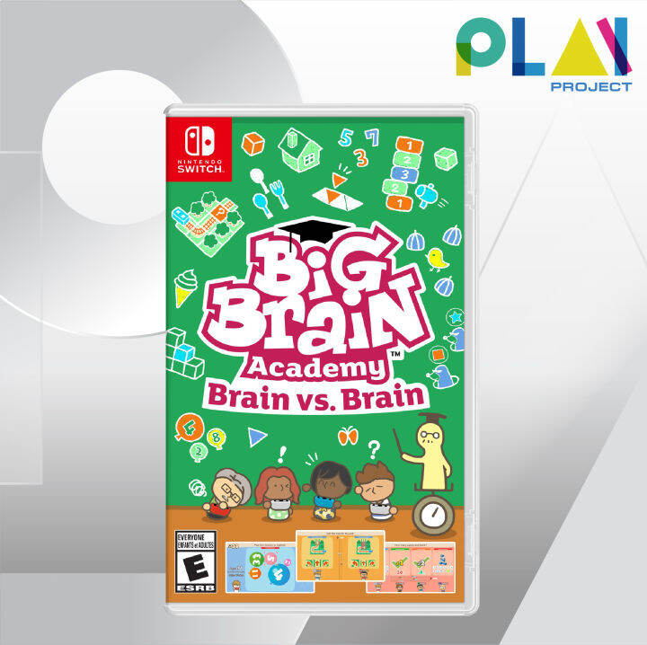 Nintendo Switch : Big Brain Academy : Brain VS Brain [มือ1] [แผ่นเกมนินเทนโด้ switch] | Lazada.co.th