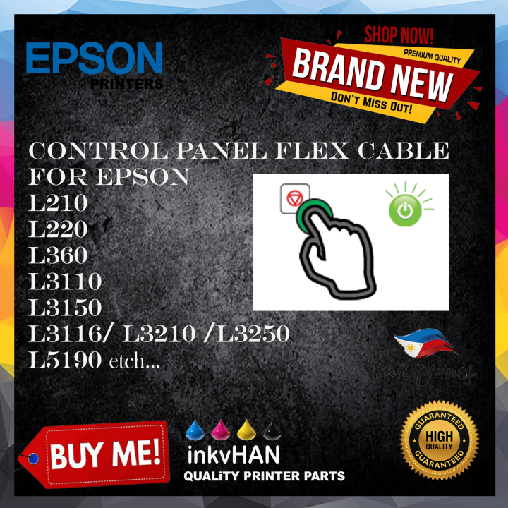 PANEL FLEX CABLE L220 L360 L3110 L3210 L5190 POWER BUTTON FLEX | Lazada PH