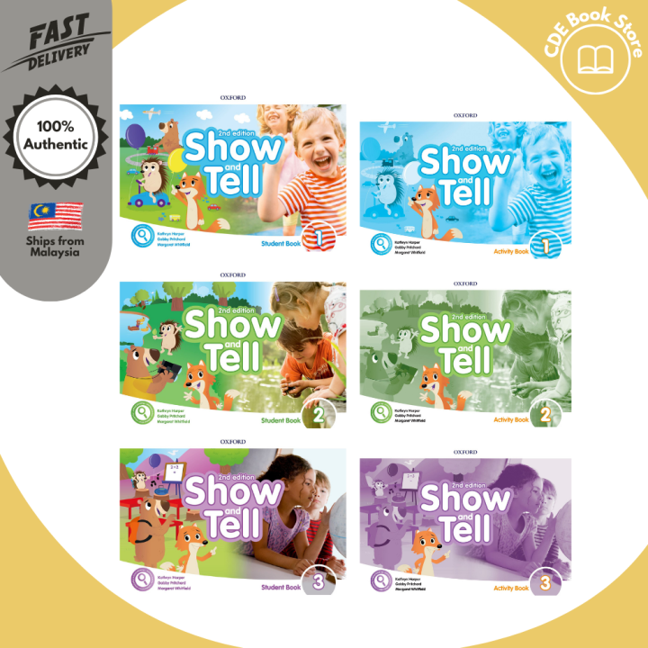Oxford Show and Tell 2nd Edition Student Book & Workbook (for Kindergarten or Young Learners ...