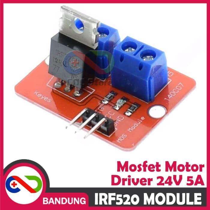 [MTR-0015] MOSFET IRF520 IRF 520 MOSFET DRIVER 24V 5A MODULE ARDUINO | Lazada Indonesia