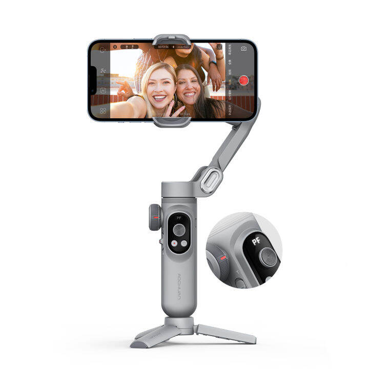 Aochuan Smart X Pro Wheel Stabilizer Wireless Charging with Fill Light ...