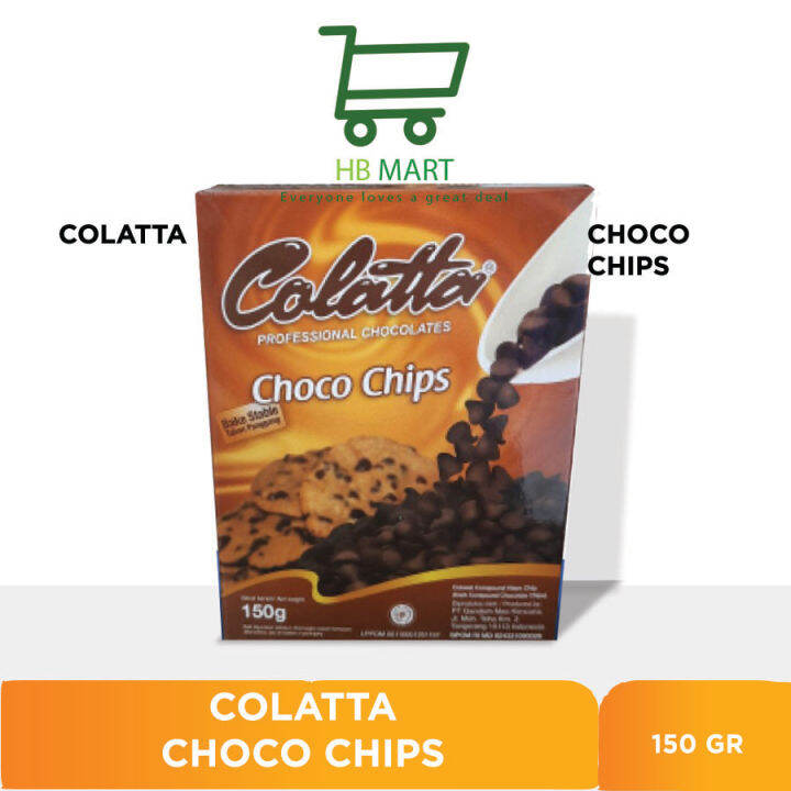 COLATTA CHOCO CHIPS 150GR | Lazada Indonesia