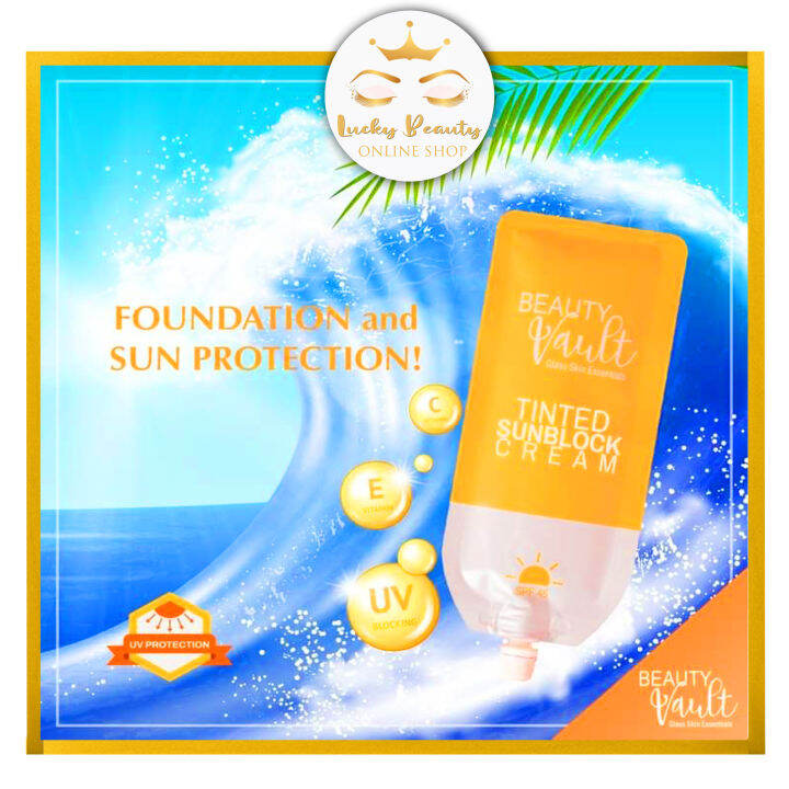 Beauty Vault Tinted Sunblock Cream | Lazada PH