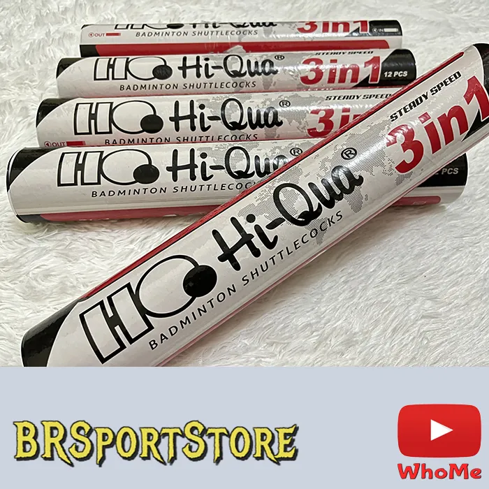 Shuttlecock Hi-Qua 3 In 1 Original Best Quality | Lazada Indonesia