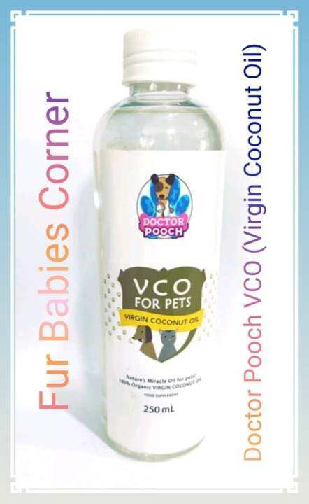 Doctor Pooch VCO (Virgin Coconut Oil) Nature's Miracle Oil For Pets ...