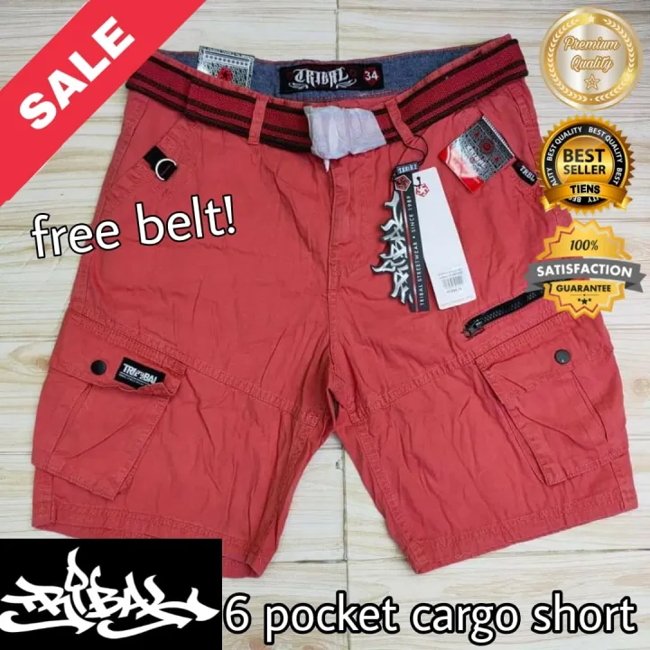 New 6 pocket Design Cargo Short For Men 100% Good Quality | Lazada PH