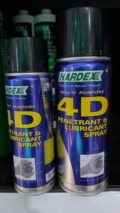 Hardex 4D Penetrant & Lubricant Spray AntiI Rust Tahan Karat | Lazada
