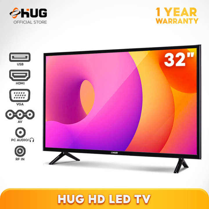 HUG 32 Inches High Definition LED TV (LT32) | Lazada PH