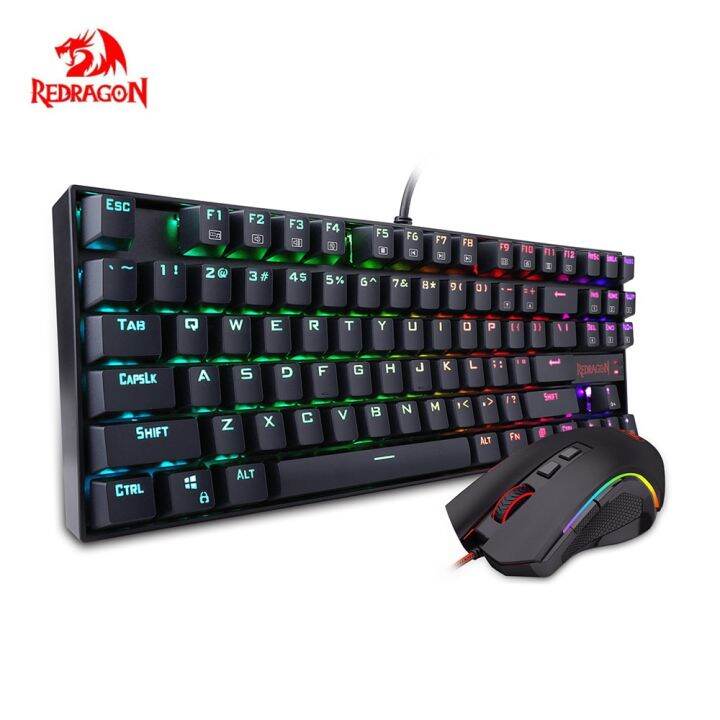 Mouse USB Keyboard Gamer Combo Gaming Berkabel Mouse 7200DPI RGB Lampu ...