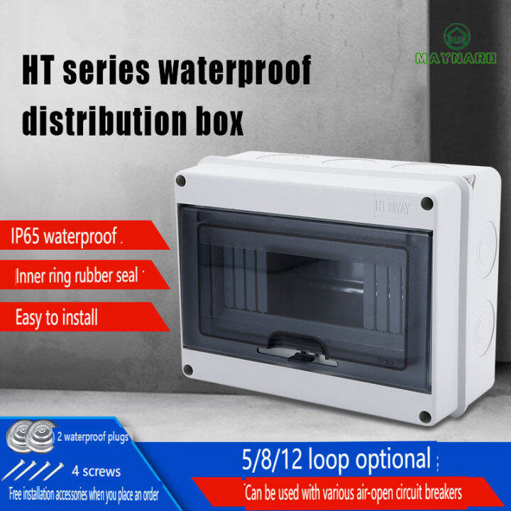 ABS Distribution Protection Box, Transparent Waterproof Cover Circuit ...