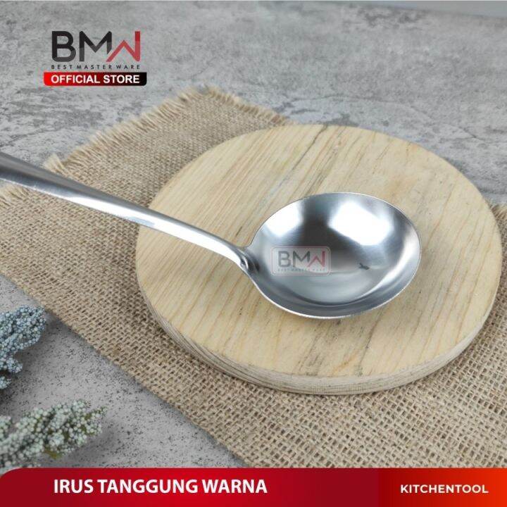 Centong Irus Sendok Sayur Sup Sop Bakso Kuah Tanggung Medium Stainless ...
