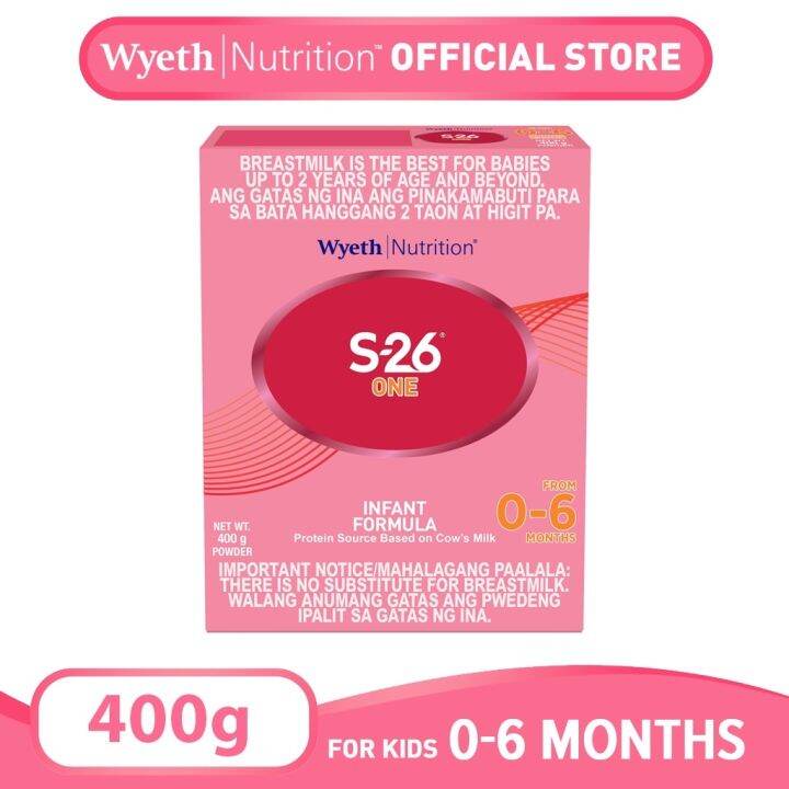 SENAD s26 milk ☛S-26® ONE Infant Formula for 0-6 Months Box 400g ...