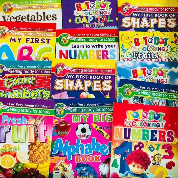 FUN LEARNING BOOK - Coloring and Activity (16 pages Activity Book ...