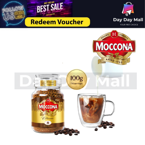 Moccona Classic Dark Roast Freeze Dried 8 Coffee 100g | Lazada