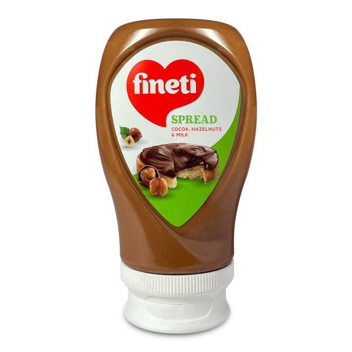 Fineti Squeeze Hazelnut Spread 380g | Lazada PH
