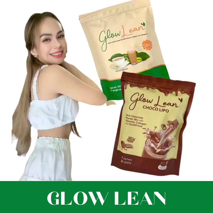 Original Glow Lean Coffee and Chocolate 7 sachet / box | Lazada PH