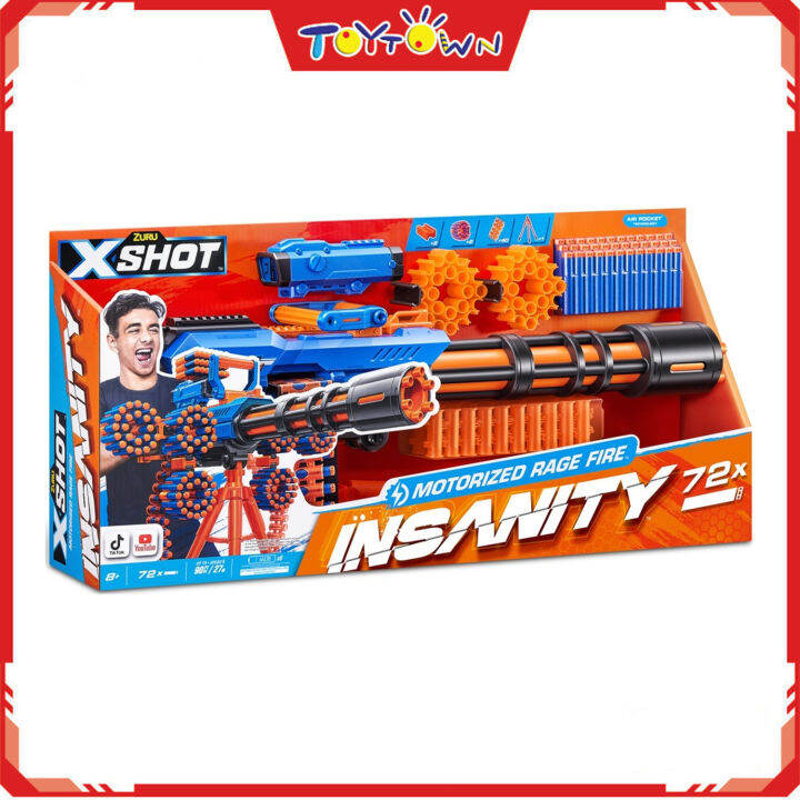 X-Shot™ Motorized Rage Fire™ Insanity | Lazada PH