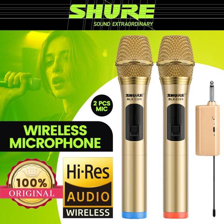 dvd player with song book Original Shure Wireless Microphone for ...