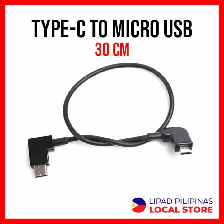 DJI Mini 2 3 | Mavic Air 2 | 2S Cable Type C Lightning Micro USB Type-C ...