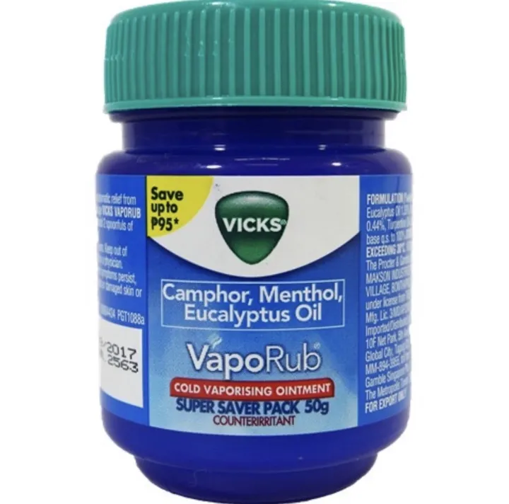 Vicks Ointment Vaporub 50grams | Lazada PH