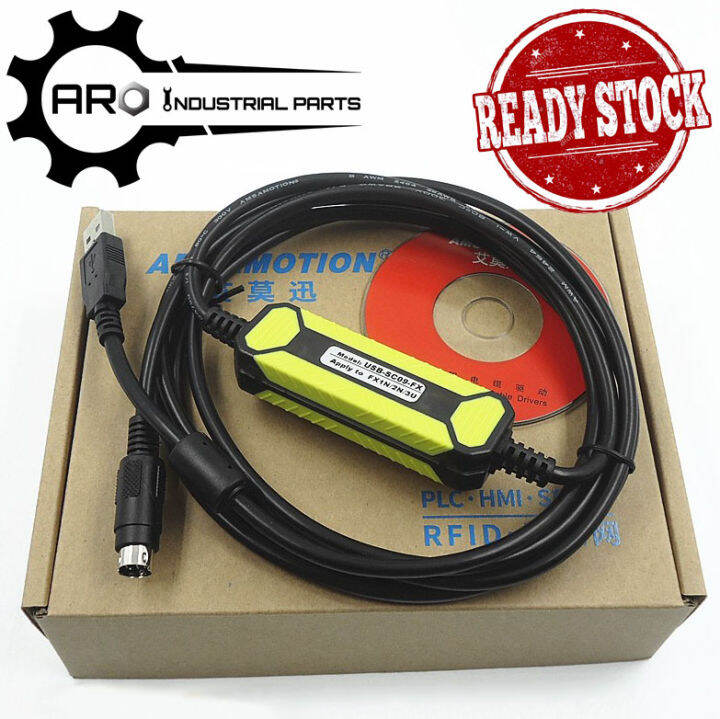 USB-SC09-FX for Mitsubishi PLC Programming Cable upgrade for FX Series ...