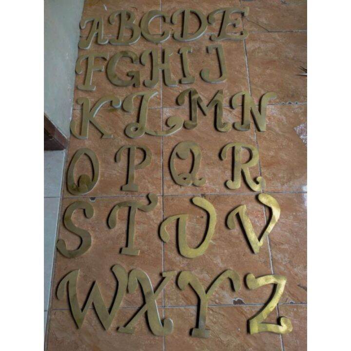 Huruf Dekorasi Huruf inisial nama | Lazada Indonesia