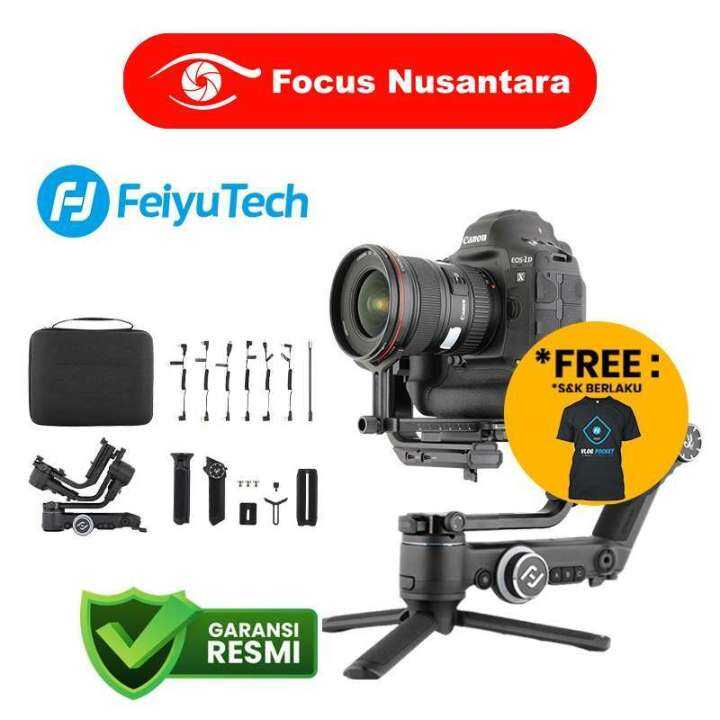 FEIYUTECH Scorp Pro 3-Axis Gimbal Stabilizer Kamera Garansi Resmi ...