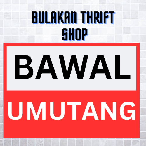 BAWAL UMUTANG Sticker Signage Waterproof 5.5x8 inches size | Lazada PH