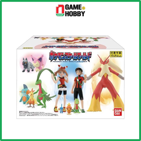 MÔ HÌNH CHÍNH HÃNG BANDAI POKEMON SCALE WORLD HOENN | Lazada.vn