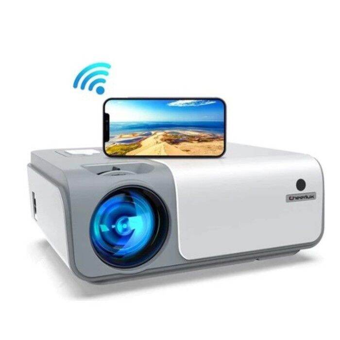 Proyektor Cheerlux C50 WIFI ATV LED Projector Tv Tuner Full HD | Lazada ...