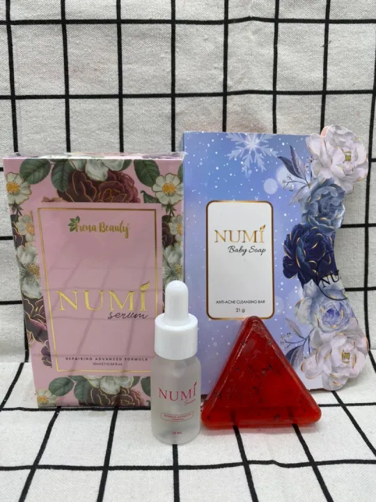 NUMI SKINCARE NUMI SERUM NUMI SOAP (BABY SOAP) | READYSTOCK 100% ...