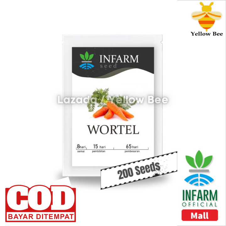 INFARM Benih Sayuran Super Wortel / Bibit Sayur Super Wortel / Biji ... INFARM Benih Sayuran Super Wortel / Bibit Sayur Super Wortel / Biji ...