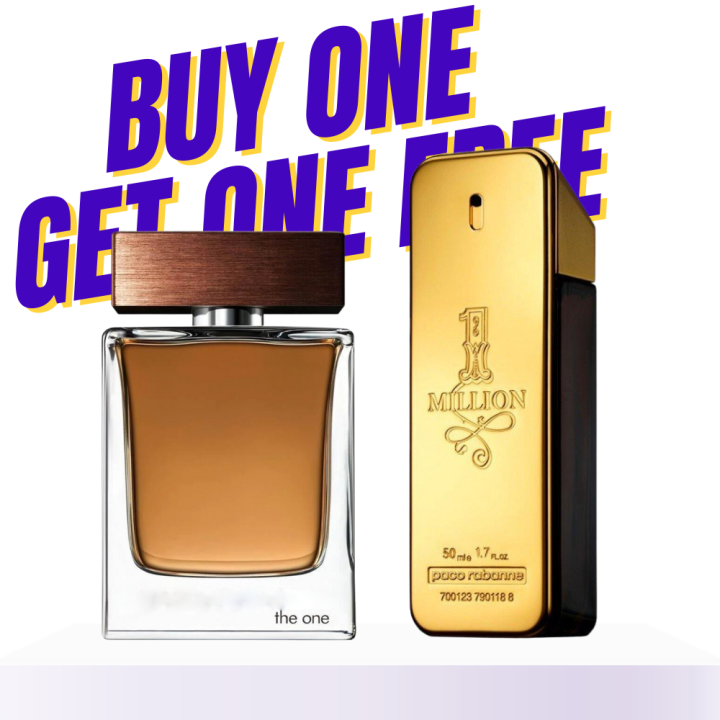 Buy 1 Get 1 Free The One Men and 1 Million Perfume for Men | Lazada PH