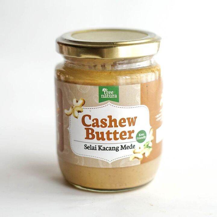 Tree Natura Cashew Butter Original 225 gr (Selai Kacang Mede) | Lazada ...