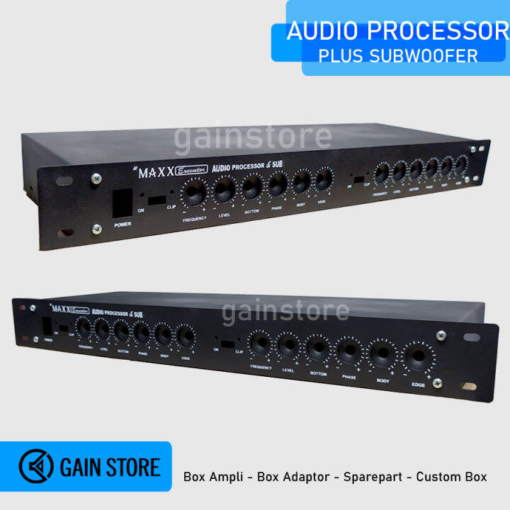 BOX AMPLI AP SUB AUDIO PROSESOR SUBWOOFER MAXX | Lazada Indonesia