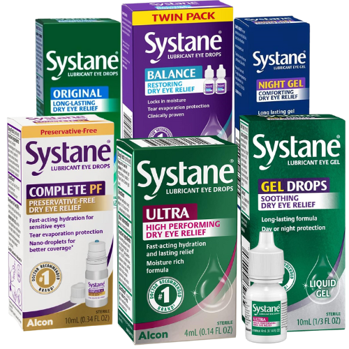 USA Systane Ultra Lubricant Eye Drops Dry Eye | Eye Gel Nighttime ...