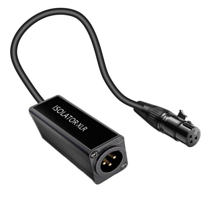 Audio Cable Isolator XLR Eliminates Noise Ground Loop Audio Isolator ...