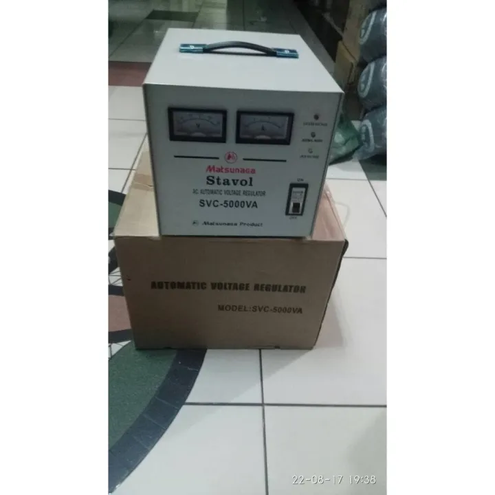 stabilizer Matsunaga 5000w stavol scv-5000N 5000 watt | Lazada Indonesia
