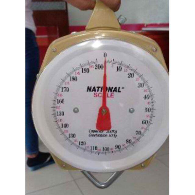 National Hanging Scale Heavy Duty High Quality 200Kg | Lazada PH