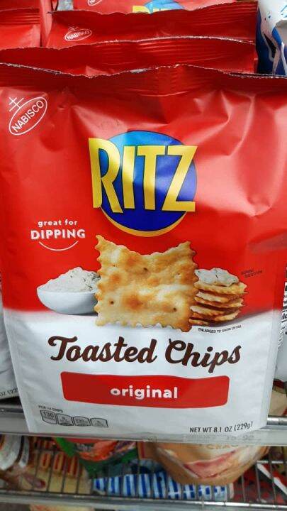 Ritz-Toasted Chip-Original 229g | Lazada